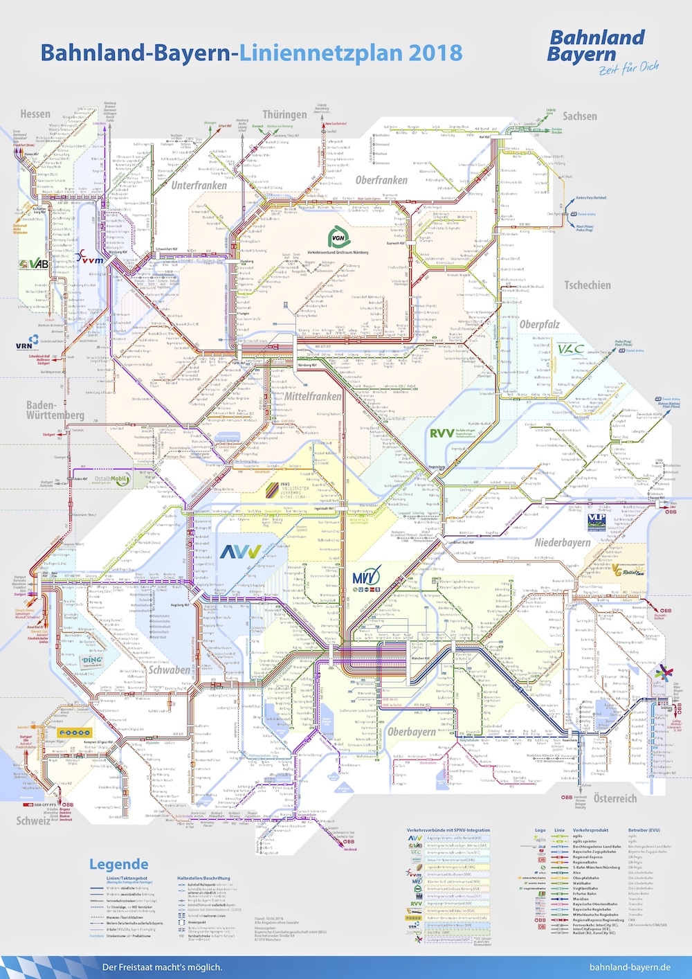 Общественный транспорт, часть 8. Баварский билет (Bayern Ticket ...